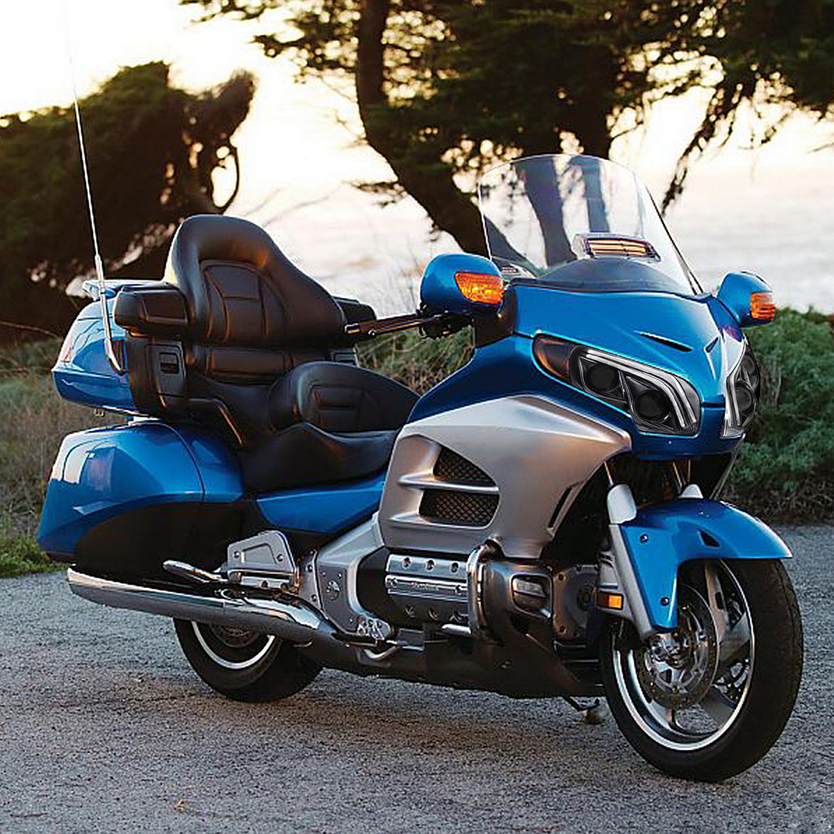 Honda GoldWing GL1800 full LED Headlight 2001-2017 V2