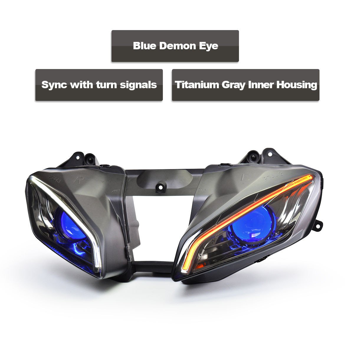 LED headlight for Yamaha R6 2008-2016