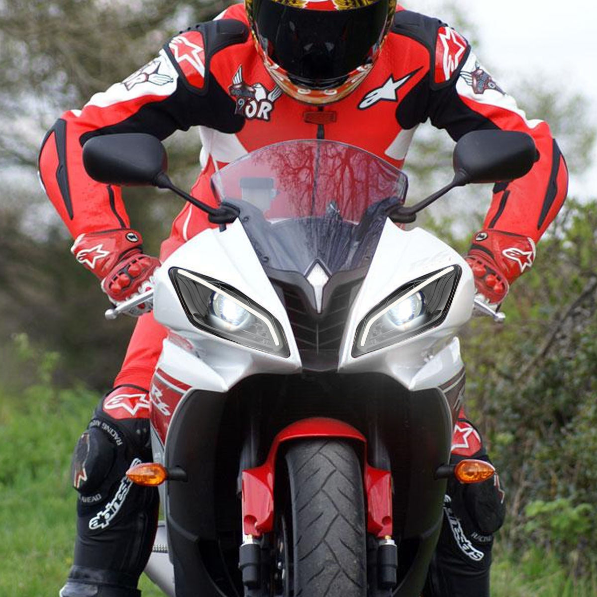 LED headlight for Yamaha R6 2008-2016