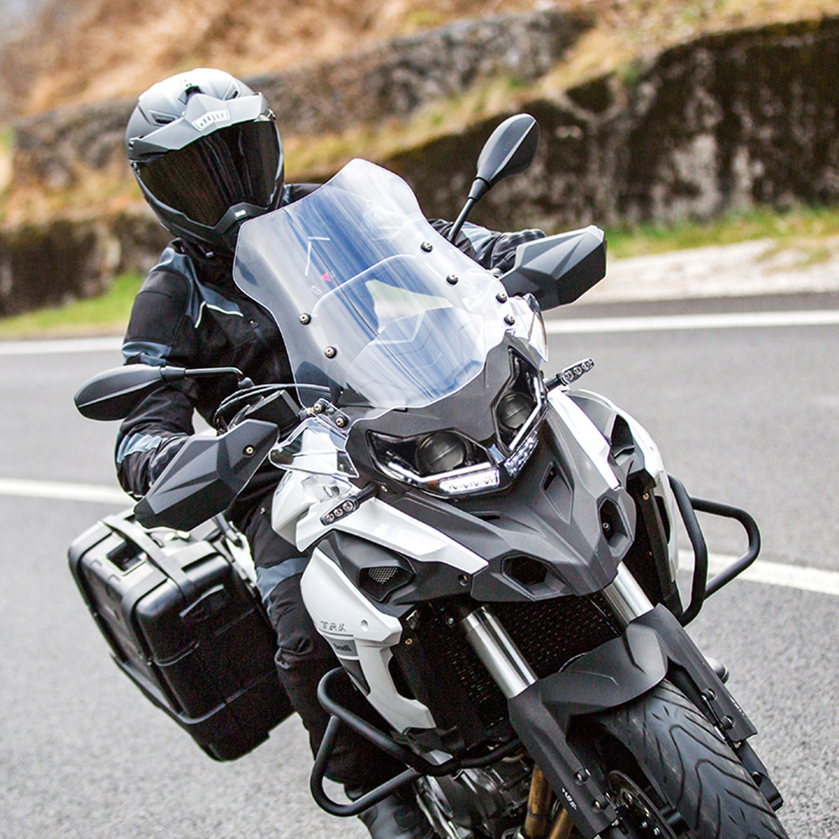 Fit for Benelli TRK 502X full LED headlight assembly led bulbs - KTmoto ...