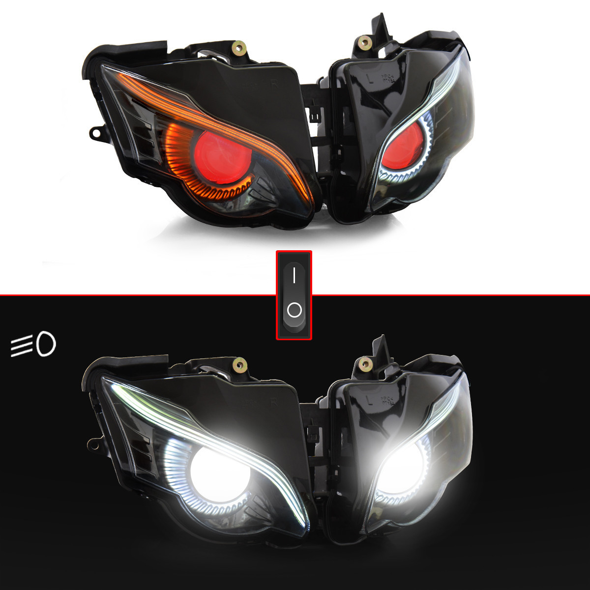 Honda CBR1000RR LED headlight 2008 2009 2010 2011