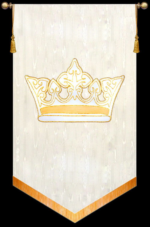 Symbol - Crown - Christian Banners for Praise and Worship