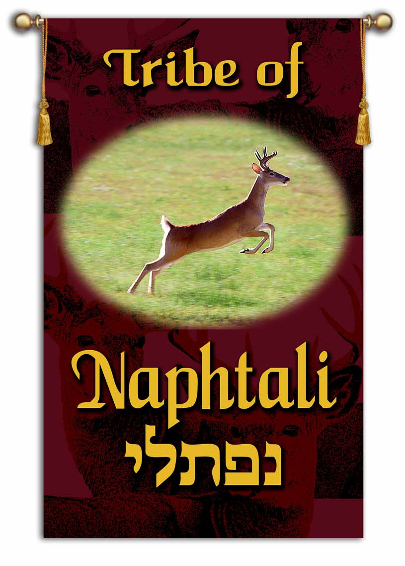 Tribes of Israel - Tribe of Naphtali printed banner - Single Layer ...