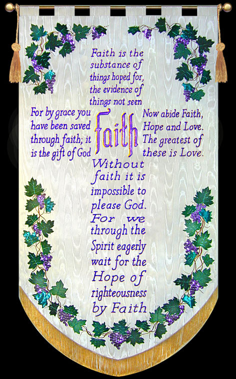 Faith Cross Church Worship Banner | Church Worship Banner