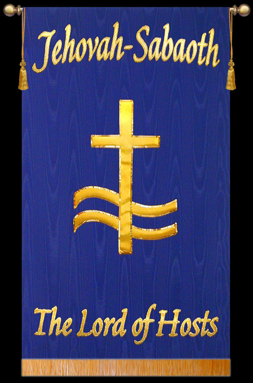 Jehovah Sabaoth Banner Jesus The Messiah Anchored In Hope