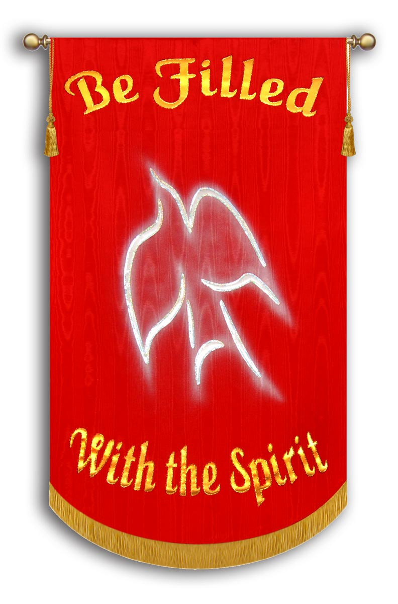 Holy Spirit Fill + Be Filled Worship Banner Set