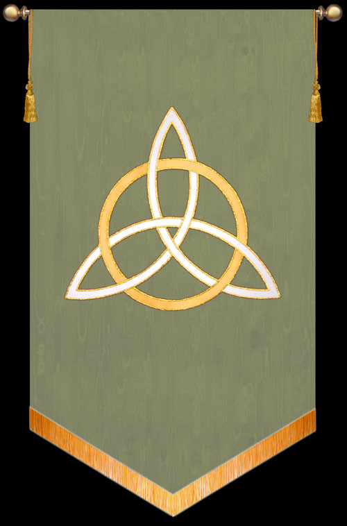 Symbol - Trinity - Christian Banners for Praise and Worship