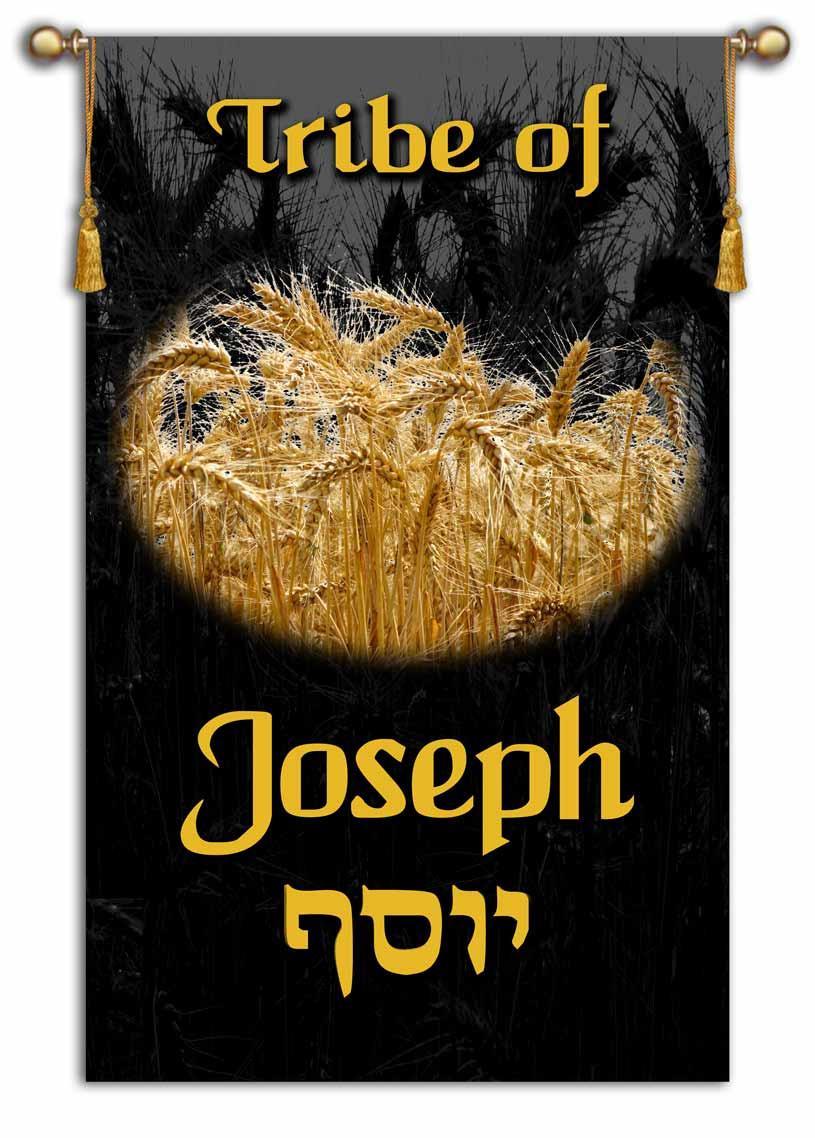 Tribes of Israel - Tribe of Joseph printed banner - Single Layer ...
