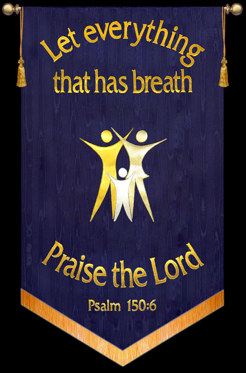 Let everything Praise the Lord... with people - Praise Banner ...