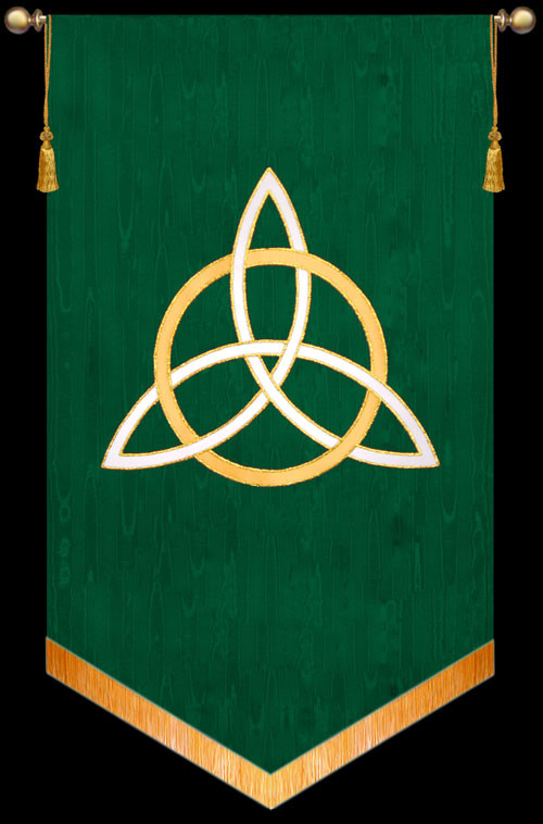 Symbol - Trinity - Christian Banners for Praise and Worship