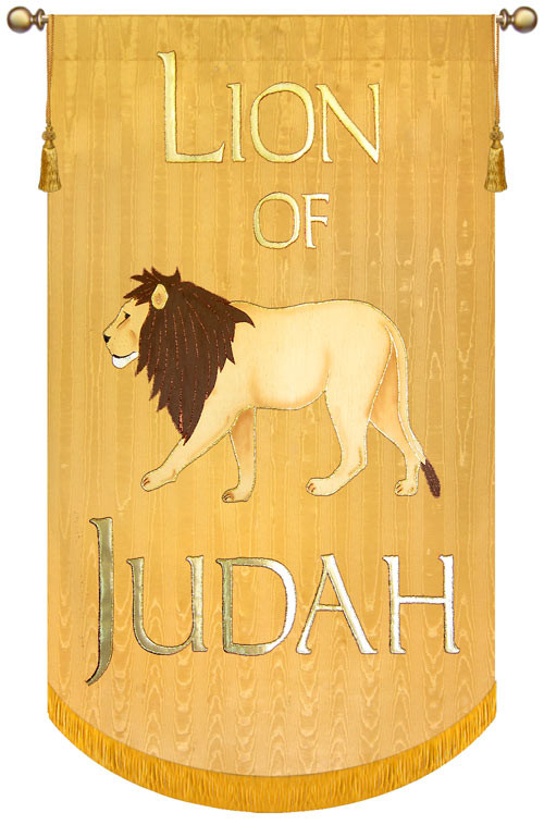 Lion of Judah Church Worship Banners - Worship Banner