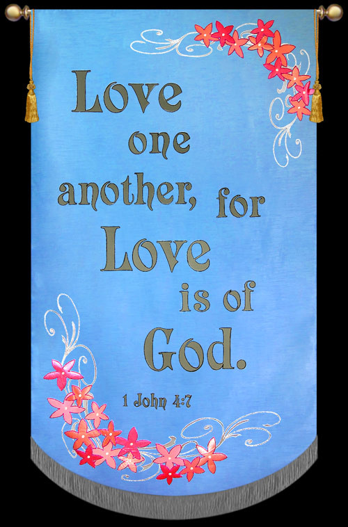 Church Banner - Wedding - Love - 7' x 48" - Christian Banners for ...