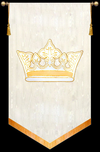 Symbol - Crown - Christian Banners for Praise and Worship
