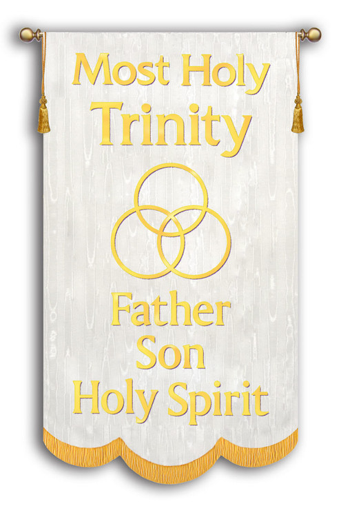 Most Holy Trinity | Trinity Sunday Church Banner