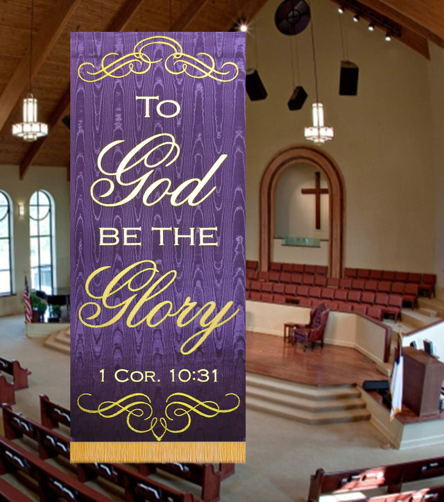 Sets of Worship and Praise Banners for your church