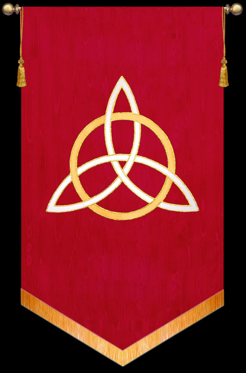 Symbol - Trinity - Christian Banners for Praise and Worship