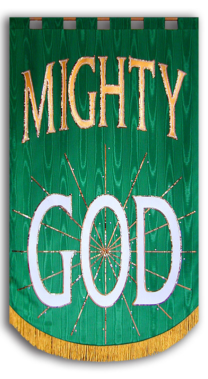 The 31 Names of God - Church Worship Banner