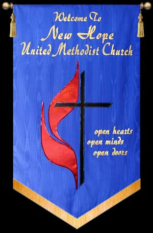 United Methodist Church - Welcome - Christian Banners for Praise and ...