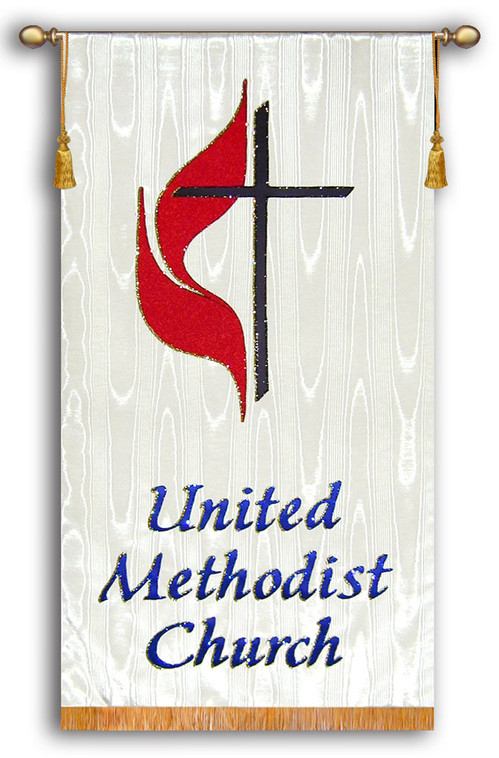 UMC - United Methodist Church - Christian Banners for Praise and Worship