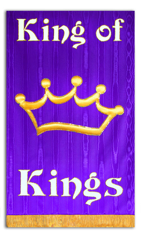 King of Kings Church Processional Banner