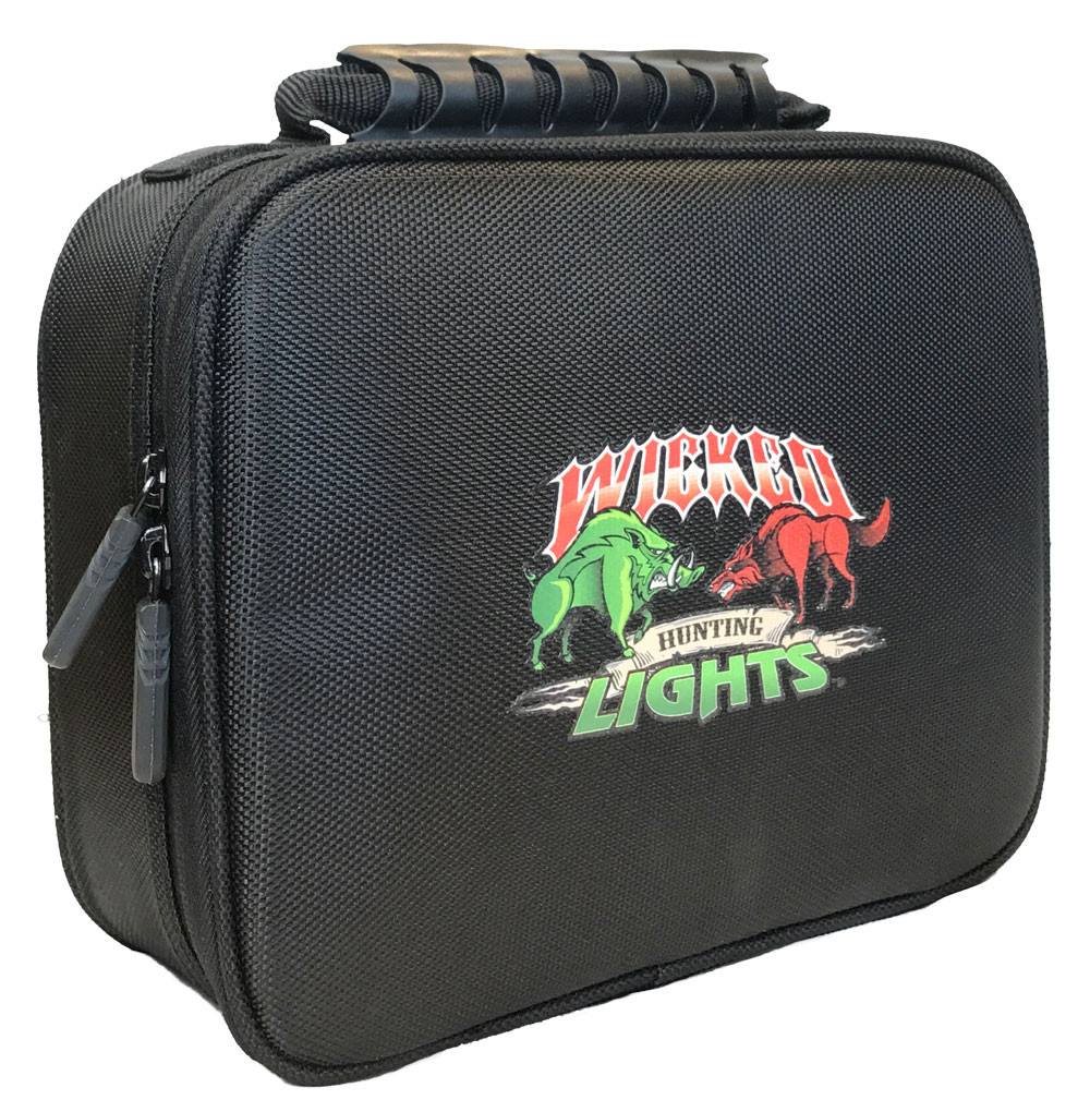 Wicked Lights Large Soft Sided Carry Case for One Light and One ...
