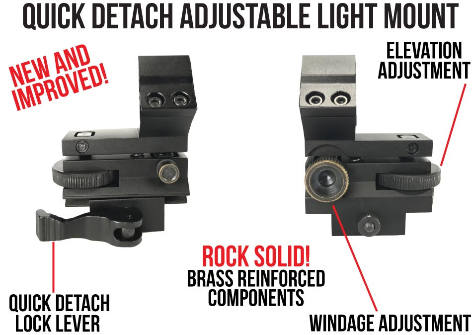 Wicked Lights A67iR 3-LED-In-1 Infrared and Red Night Hunting Light Kit ...