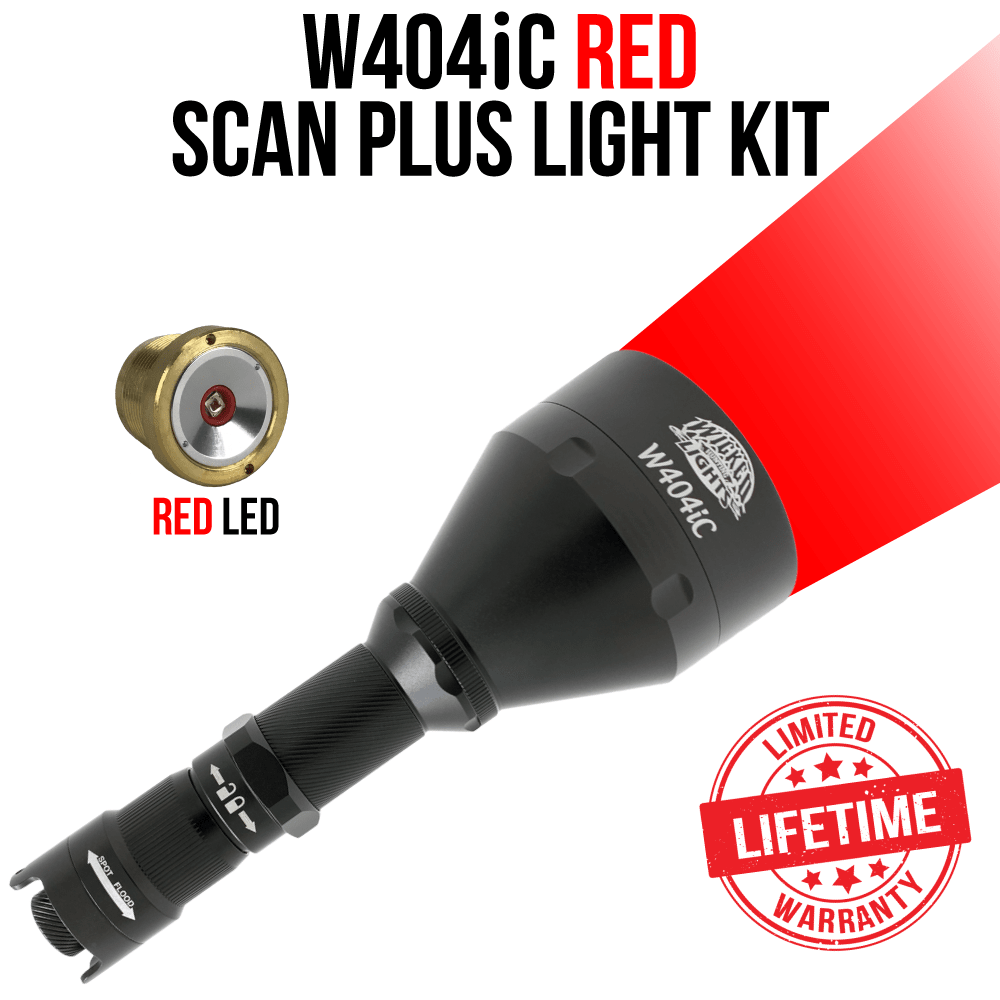 Wicked Lights W404iC RED Scan Plus Night Hunting Light Kit ...
