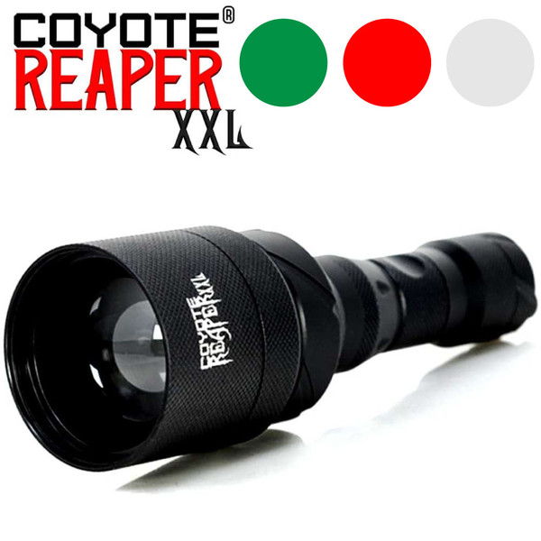 Predator Tactics Coyote Reaper XXL Triple LED (GRN/RED/WHT) Rifle Kit ...