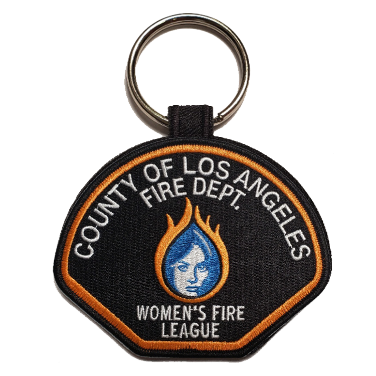 LACoFD Woman's Fire League Key Fob