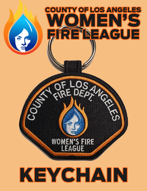 LACoFD Woman's Fire League Key Fob