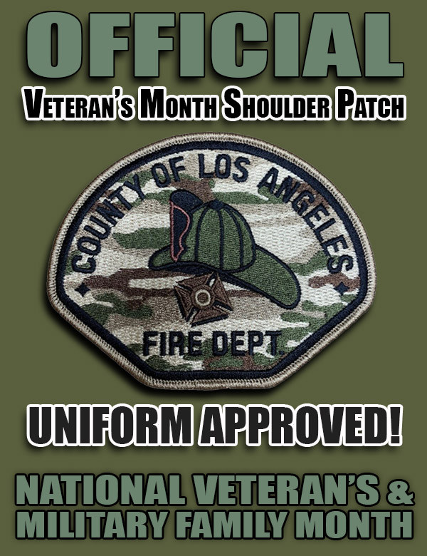 LACoFD 2023 Veteran's Month Patch