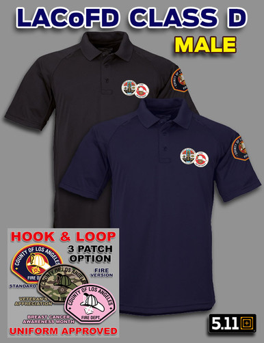 Workrite LACoFD Civilian Uniform Shirt - Male