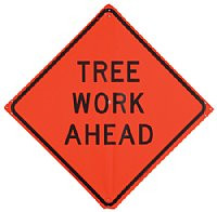 Buy 36" Tree Work Ahead Sign by JBC | Quality Gear For Arborist | Gap ...