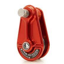 Buy ISC Small Rigging Pulley Red with Grey Wheel for 1/2" Rope by ISC ...
