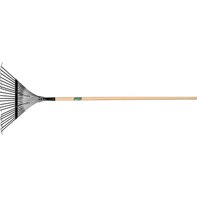 Buy Steel Leaf Rake with 48" Wood Handle by | Quality Gear For Arborist ...