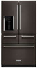 KRMF706EBS KitchenAid 36" Multi-Door Freestanding Refrigerator with ...