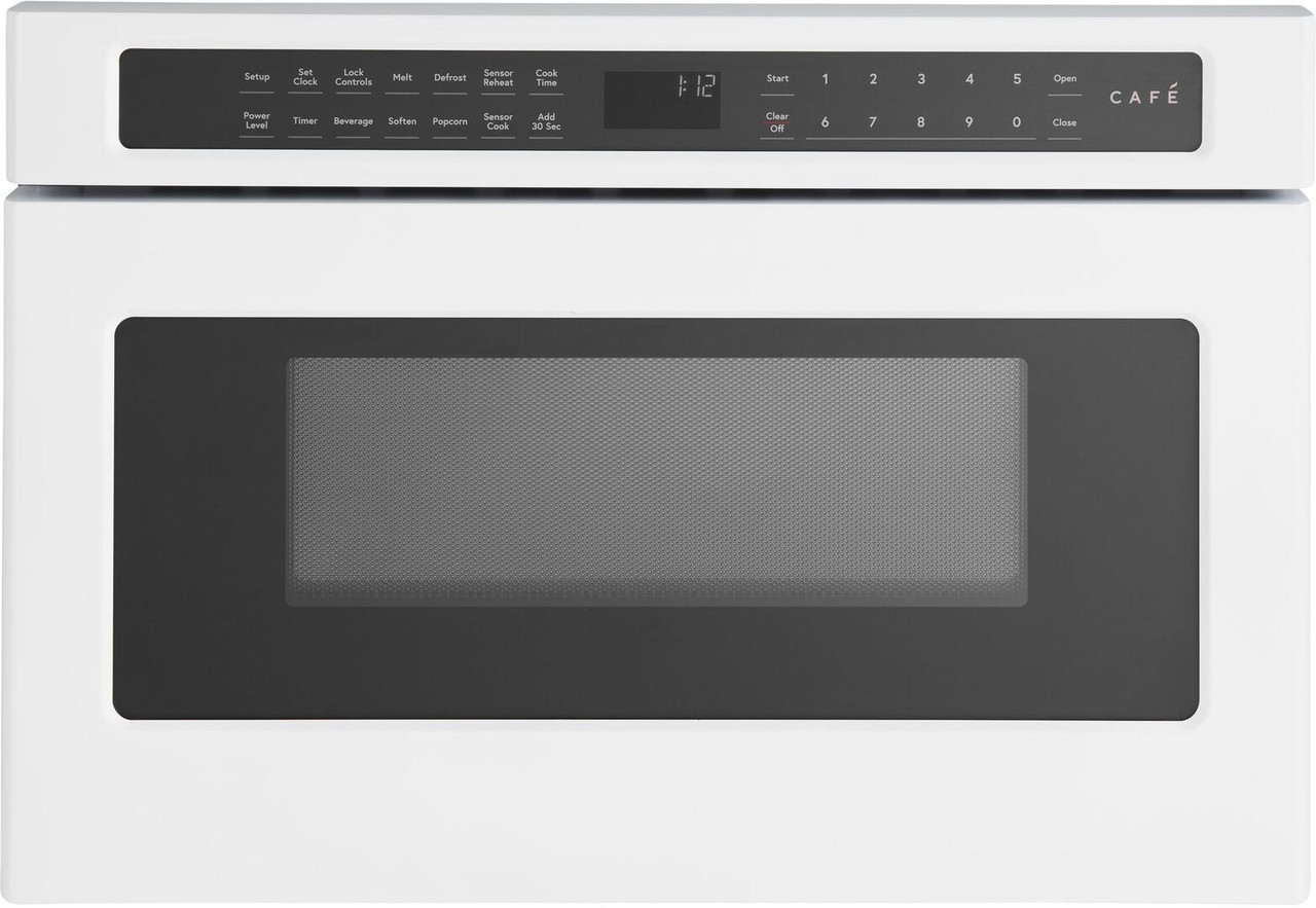 CWL112P3RD5 Cafe 24" Built in Microwave Drawer Oven - Matte Black