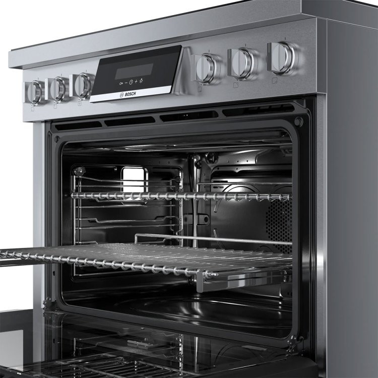 Bosch HIS8655U 36" Induction Industrial Style Range - Stainless Steel ...