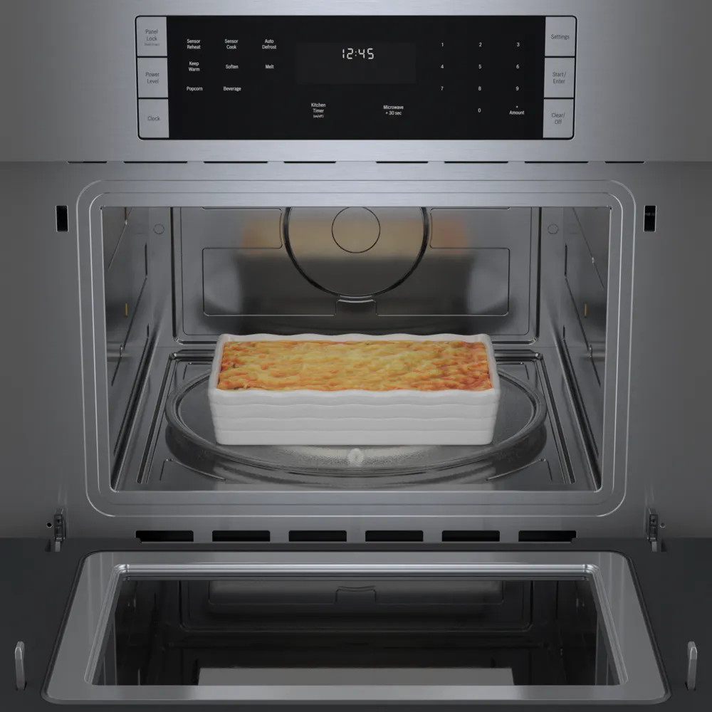 Bosch HMB50152UC 30" Built-In Microwave Oven with Sensor Cook Programs ...