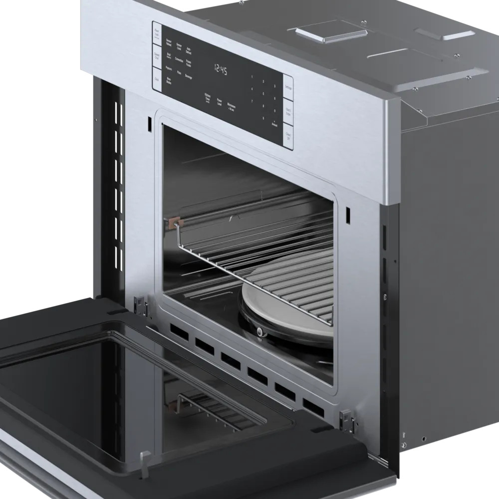 Bosch HMC80152UC 30" Microwave 2-in-1 Convection Oven with SpeedChef 1. ...