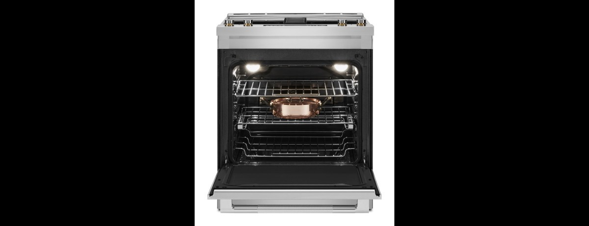 JennAir JES1750ML Rise 30" Electric Downdraft Slide-In Range ...