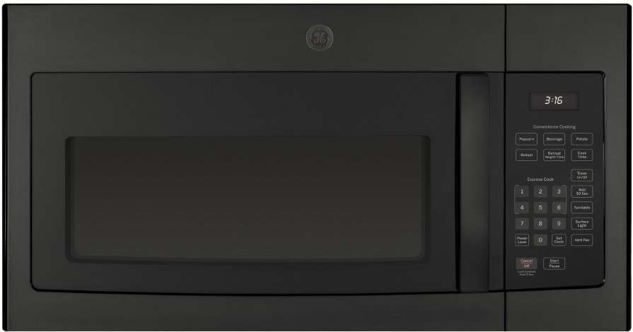 GE JVM3160DFBB 1.6 cu. ft. Over-the-Range Microwave Oven - Black - US ...