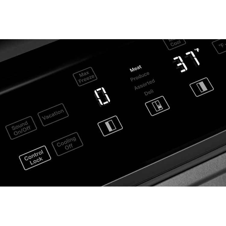 Kitchenaid KBSD708MPS 48" Built-In Side by Side Refrigerator with ...