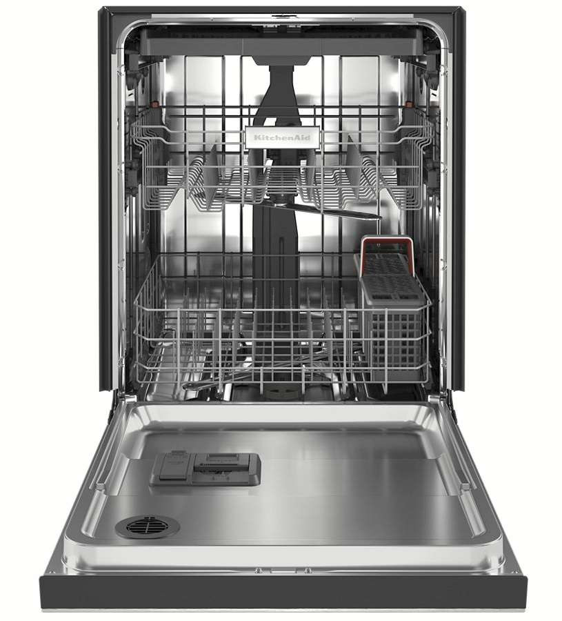 KitchenAid KDFE204KPS 24" Front Control Dishwasher with Third Level ...