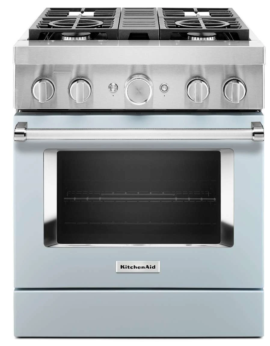 KFDC506JMB KitchenAid 36 Inch Smart Commercial-Style Dual Fuel Range ...