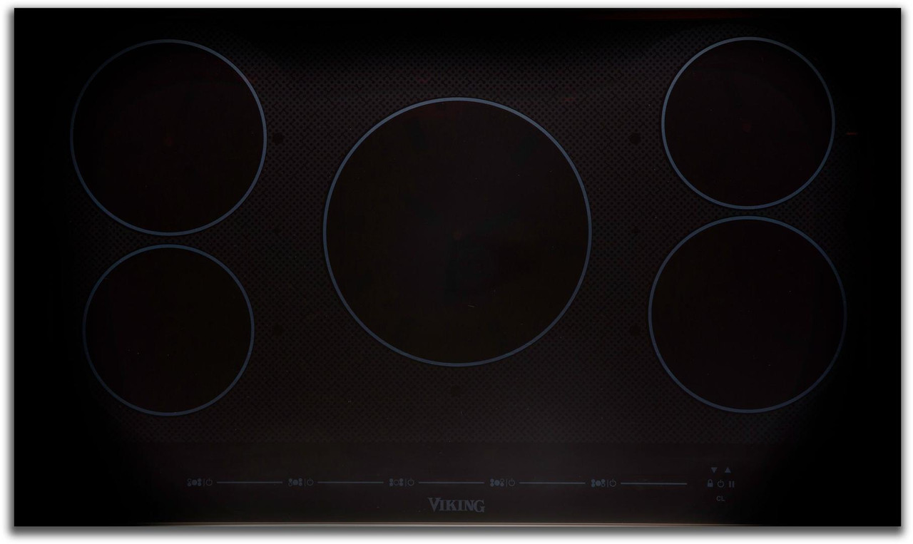 RVIC3366BBG Viking 36" 3 Series Built In Induction Cooktop with 6 ...