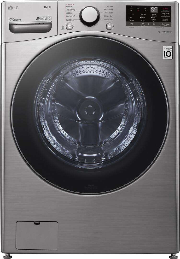 LG WM3600HVA 27" 4.5 cu.ft. Ultra Large Capacity Front Load Washer with ...