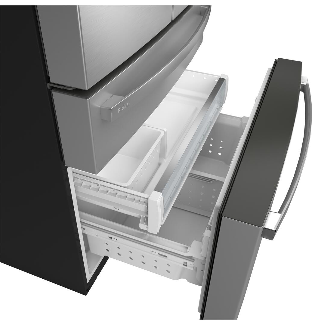 GE Profile PGE29BYTFS Smart 4-Door French Door Refrigerator With Dual ...