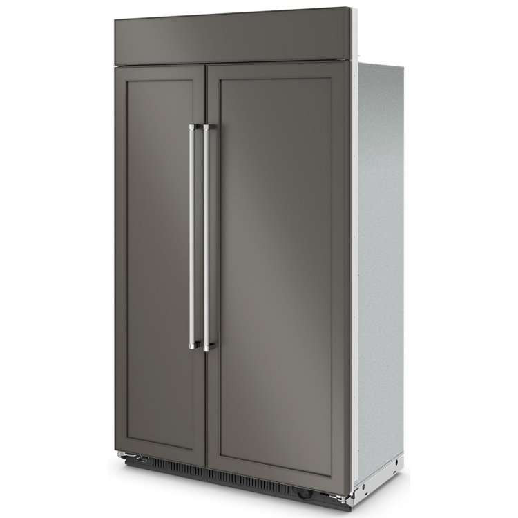 KitchenAid KBSN708MPA 48" Built-In Side-by-Side Refrigerator 30 cu. ft ...