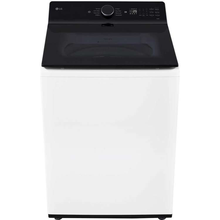 LG WT8400CW 27" Smart Top Load Washer with Impeller 5.5 cu. ft. and AI ...